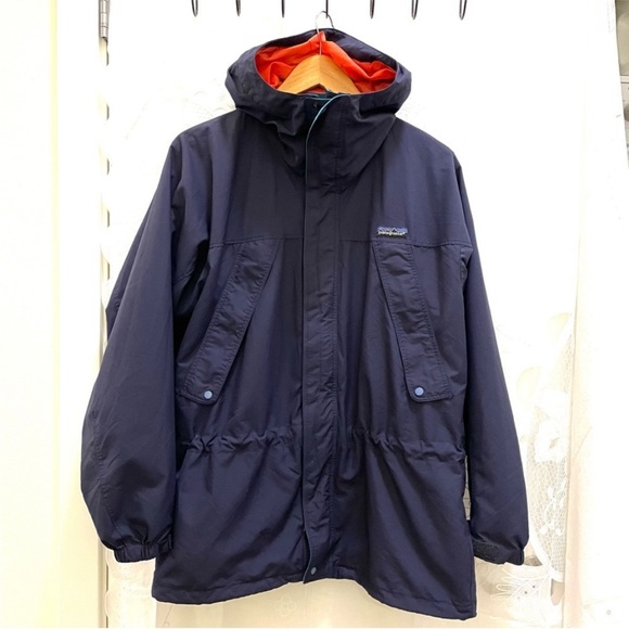 Patagonia | Jackets & Coats | Vintage Patagonia Blue Parka Size Small ...